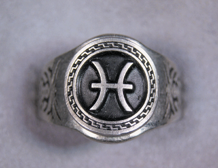 Zodiac rings All Signs Astrology Sign Jewelry Sizes 7 to 14 Your Choice ...